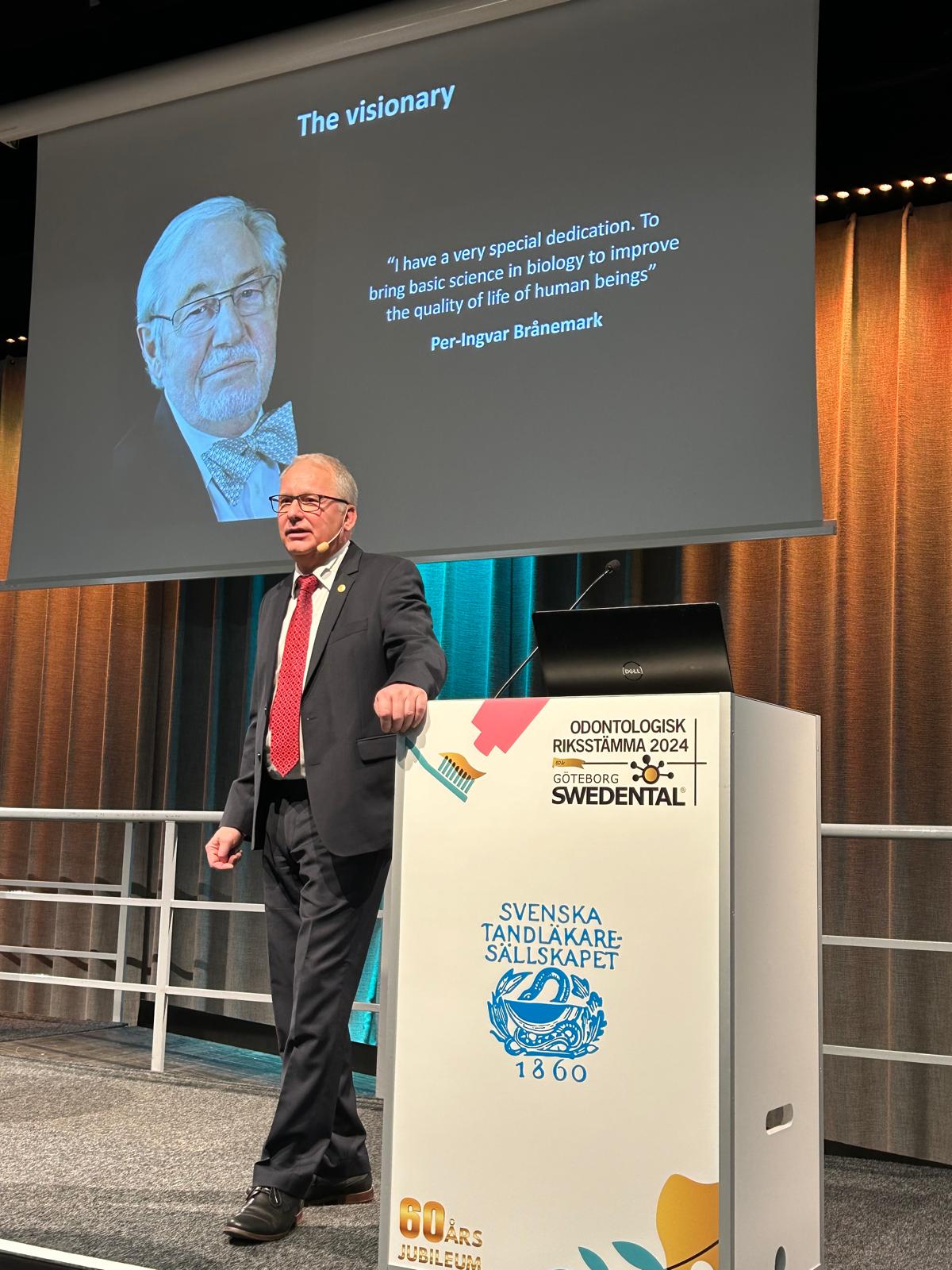Honoring a Pioneer: Prof Trulsson's Tribute to Professor Per-Ingvar ...